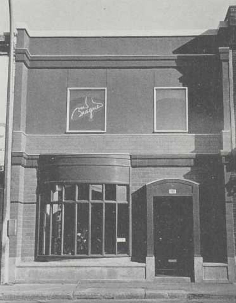 Le Bar Braque - Carte canadienne des édifices et des lieux primés