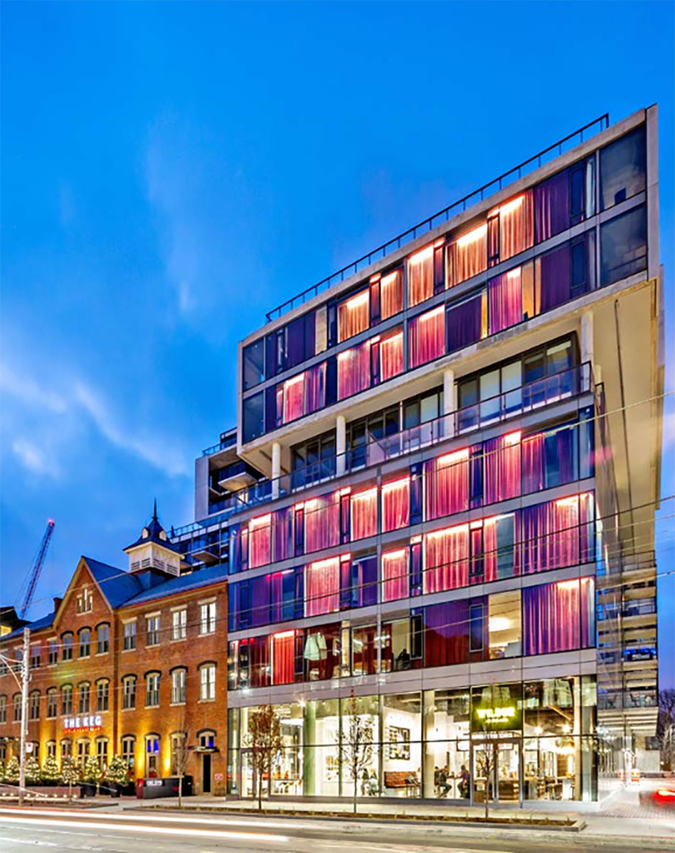 Fashion House - Carte canadienne des édifices et des lieux primés